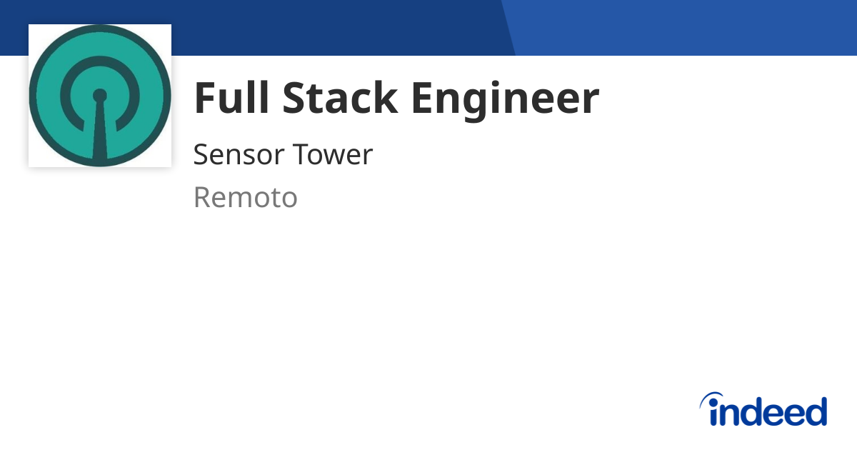 Full Stack Engineer - Remoto - Indeed.com
