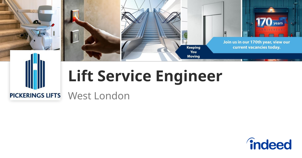 Lift Service Engineer - West London - Indeed.com