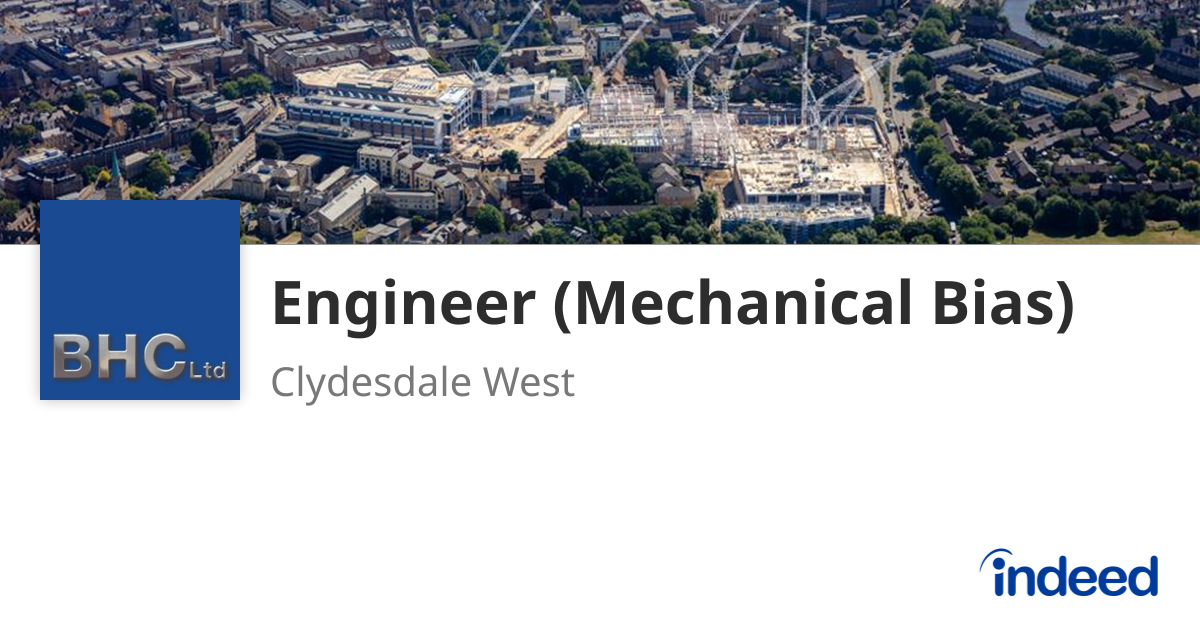 Engineer (Mechanical Bias) - Clydesdale West ML11 8HS - Indeed.com