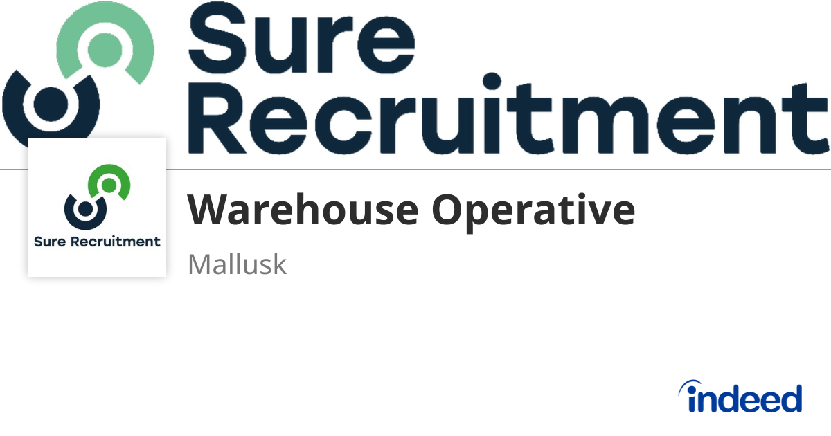 Warehouse Operative - Mallusk - Indeed.com