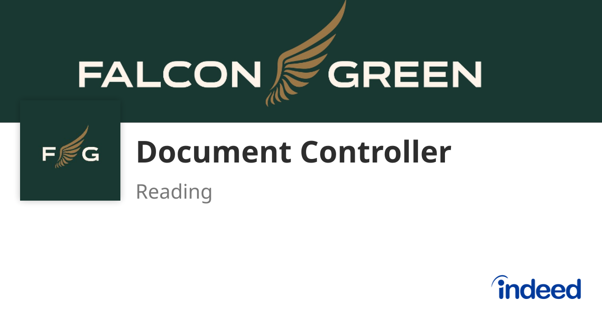 Document Controller - Reading - Indeed.com