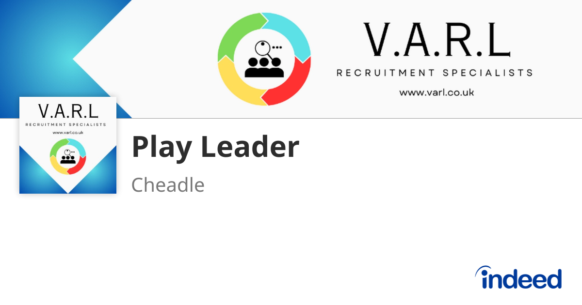 Play Leader - Cheadle - Indeed.com