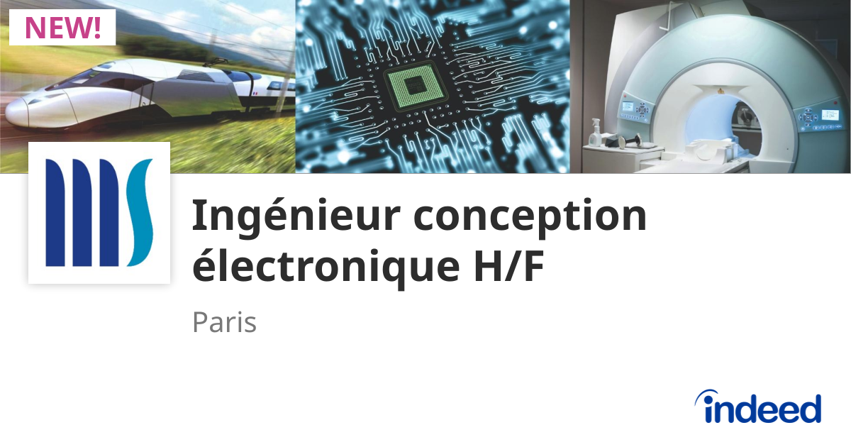 Ingénieur conception électronique H/F - Paris (75) - Indeed.com