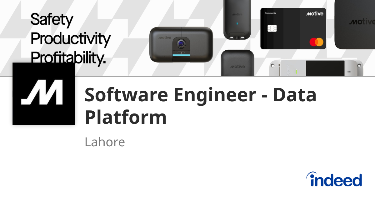 Software Engineer - Data Platform - Lahore - Indeed.com