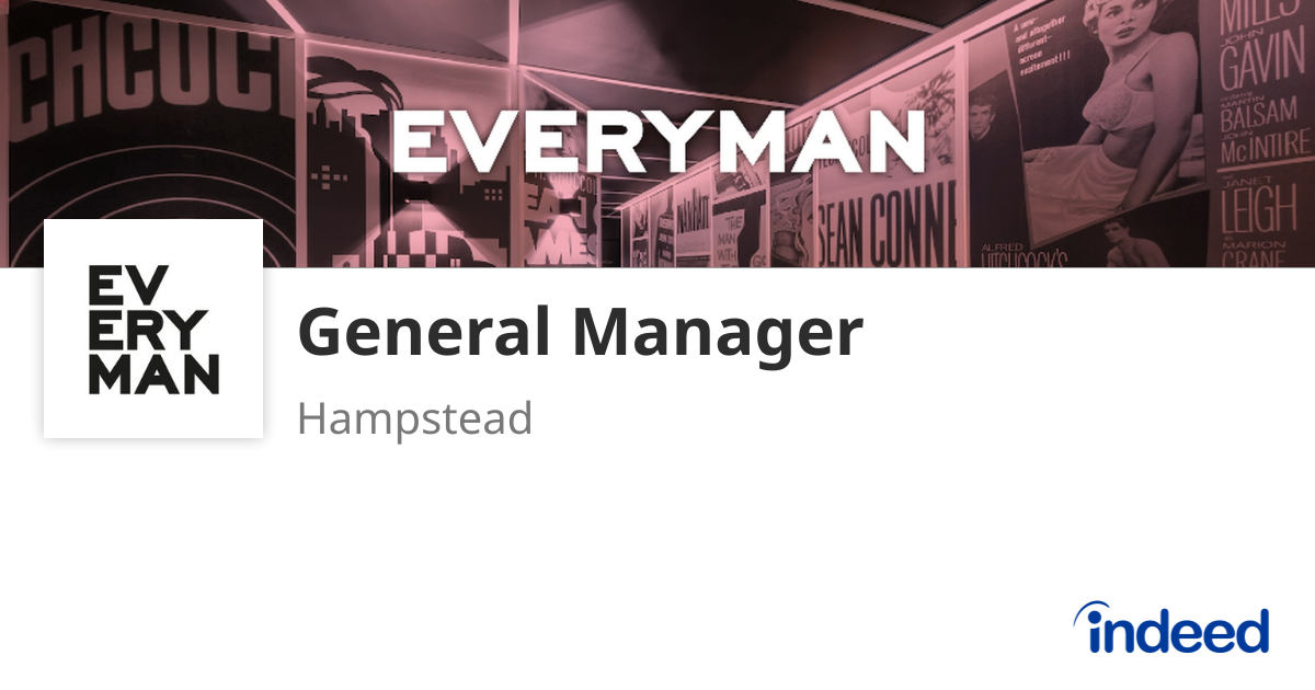 General Manager - Hampstead NW3 1NR - Indeed.com
