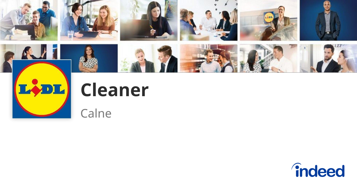 Cleaner - Calne SN11 9PH - Indeed.com