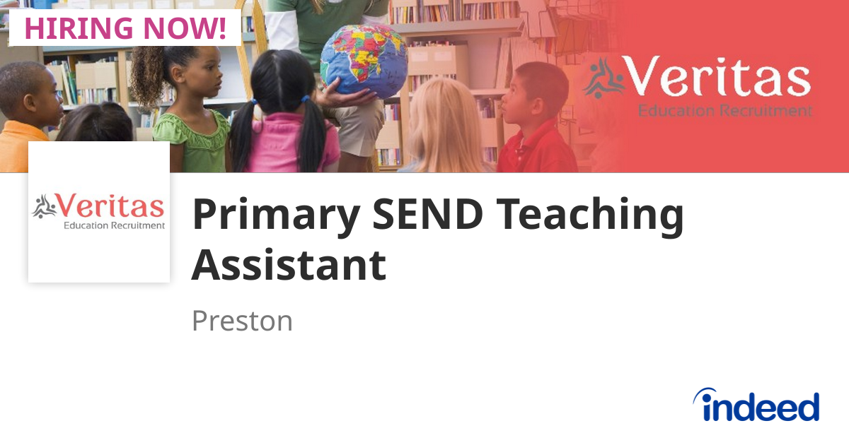 Primary SEND Teaching Assistant - Preston - Indeed.com