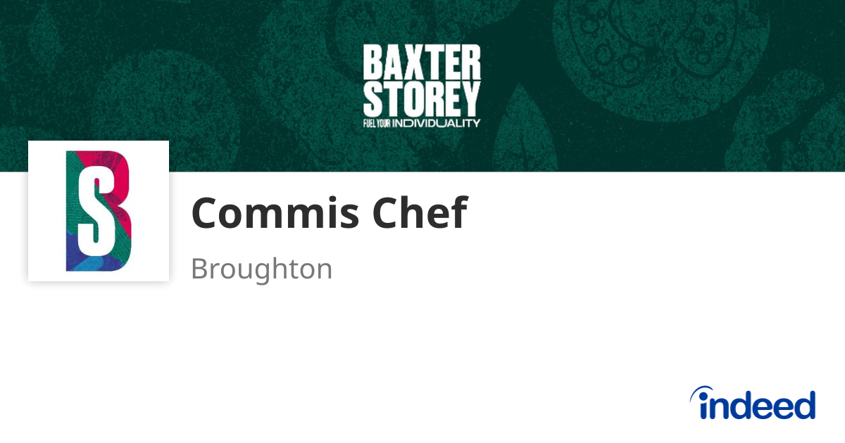 Commis Chef - Broughton CH4 - Indeed.com