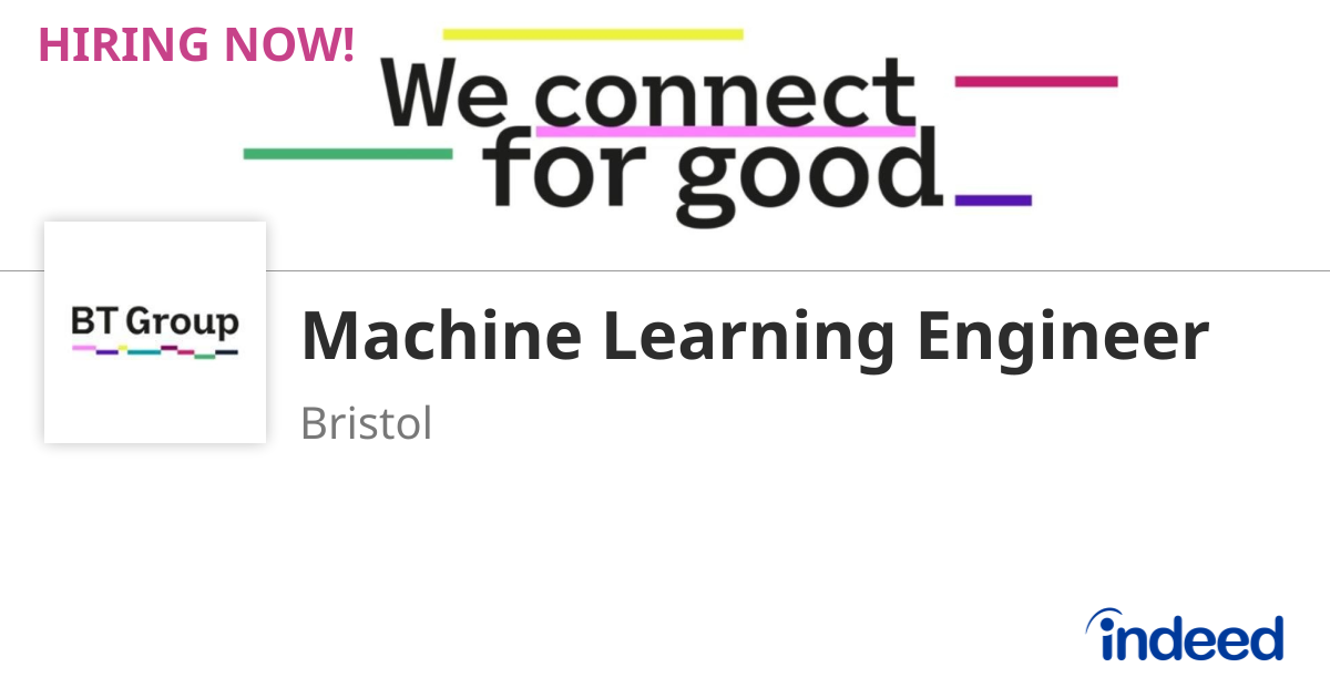 Machine Learning Engineer - Bristol - Indeed.com