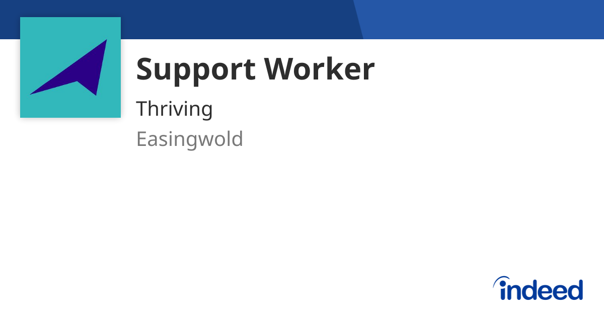 Support Worker - Easingwold YO61 - Indeed.com