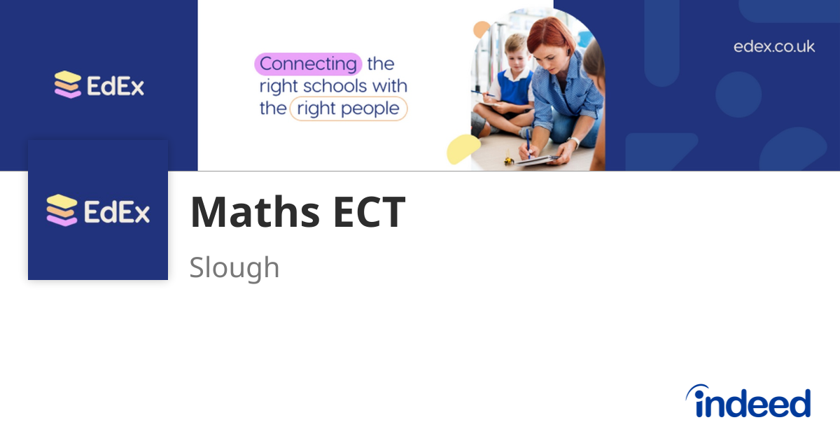 Maths ECT - Slough - Indeed.com