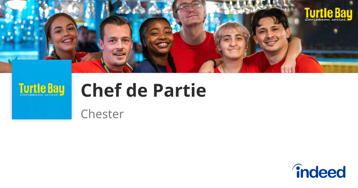 Chef de Partie - Chester CH1 - Indeed.com