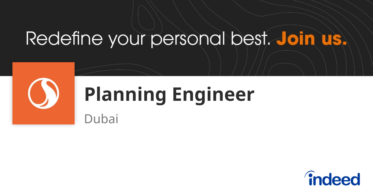 Planning Engineer - Dubai - Indeed.com