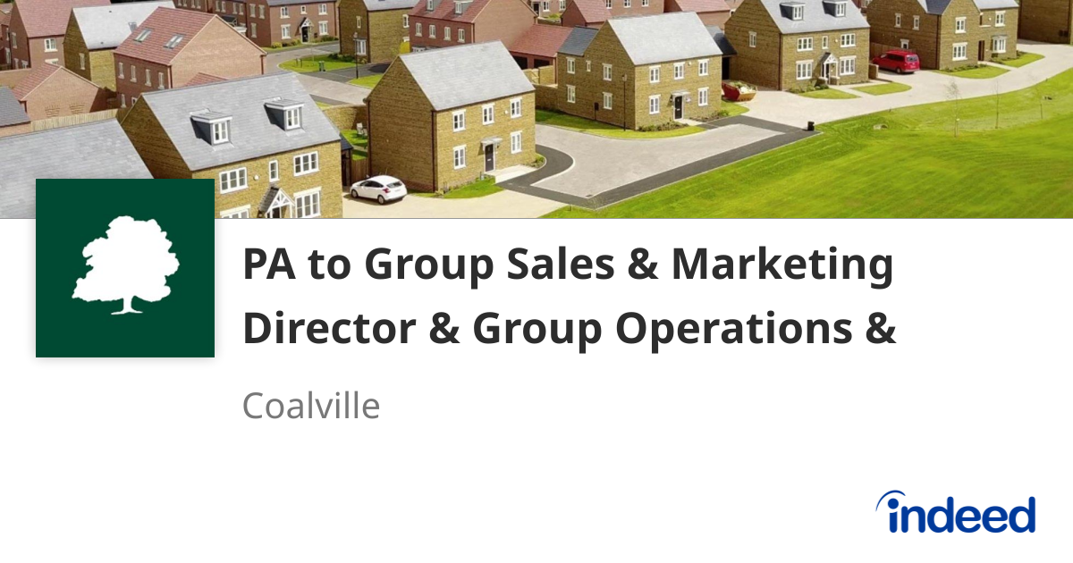 PA to Group Sales & Marketing Director & Group Operations & Change ...