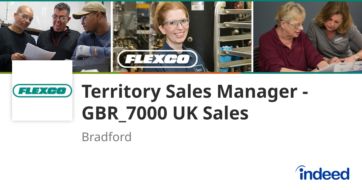 Territory Sales Manager - GBR_7000 UK Sales - Bradford BD12 7HW ...