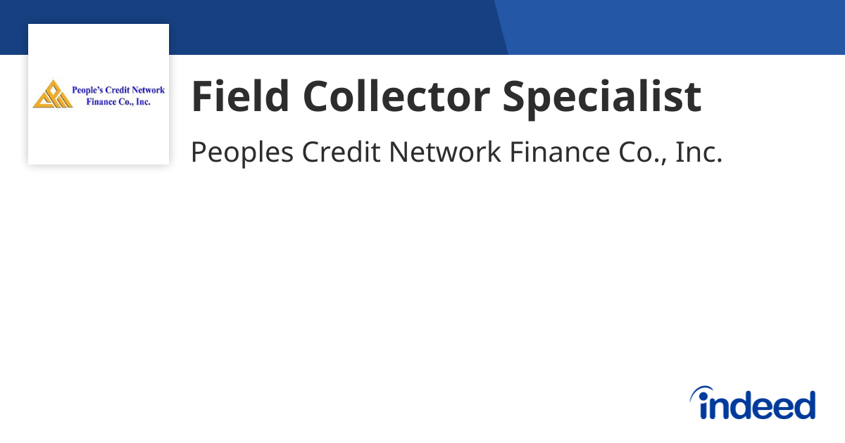 Field Collector Specialist - Laguna - Indeed.com