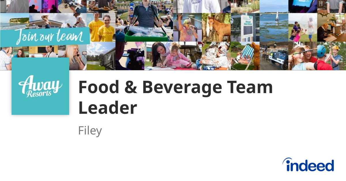 Food & Beverage Team Leader - Filey YO14 - Indeed.com