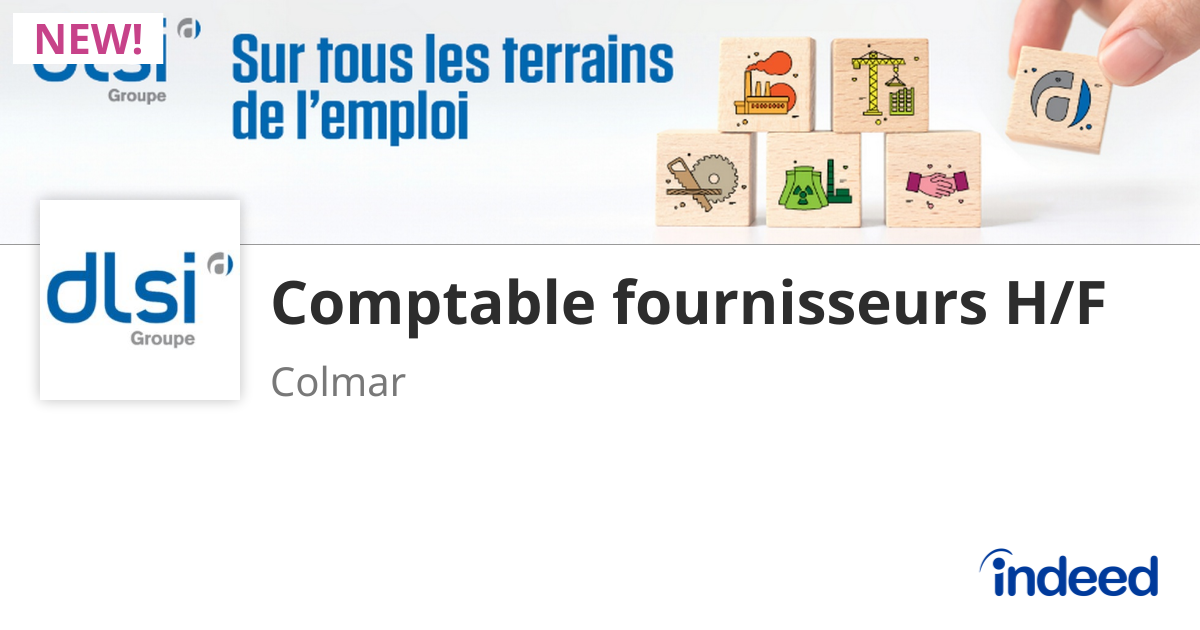 Comptable fournisseurs H/F - Colmar (68) - Indeed.com