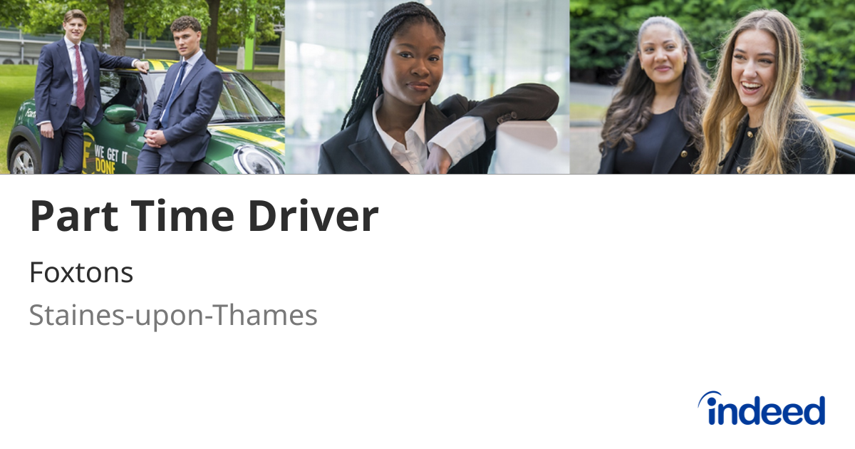 Part Time Driver - Staines-upon-Thames TW18 3NG - Indeed.com