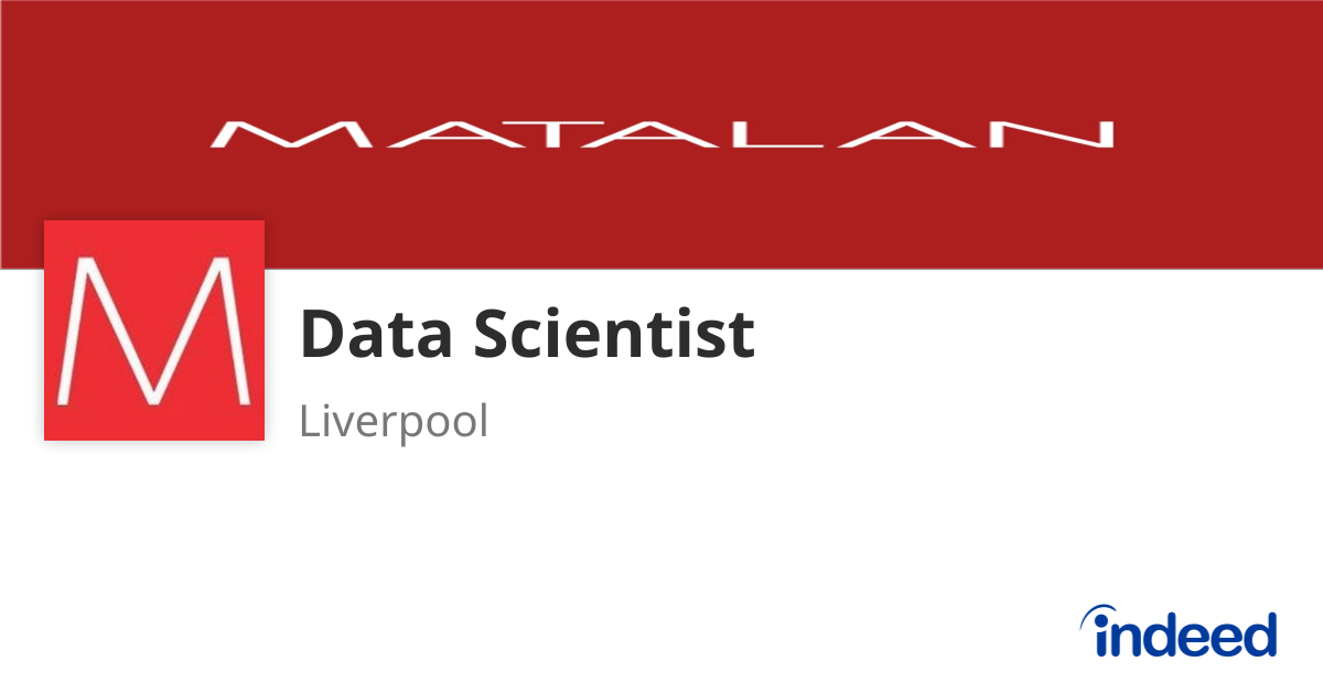 Data Scientist - Liverpool L33 7SZ - Indeed.com