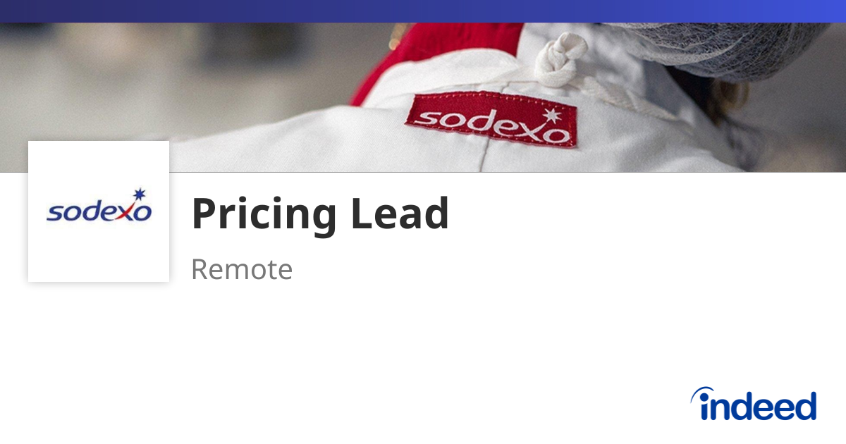 Pricing Lead - Remote - Indeed.com