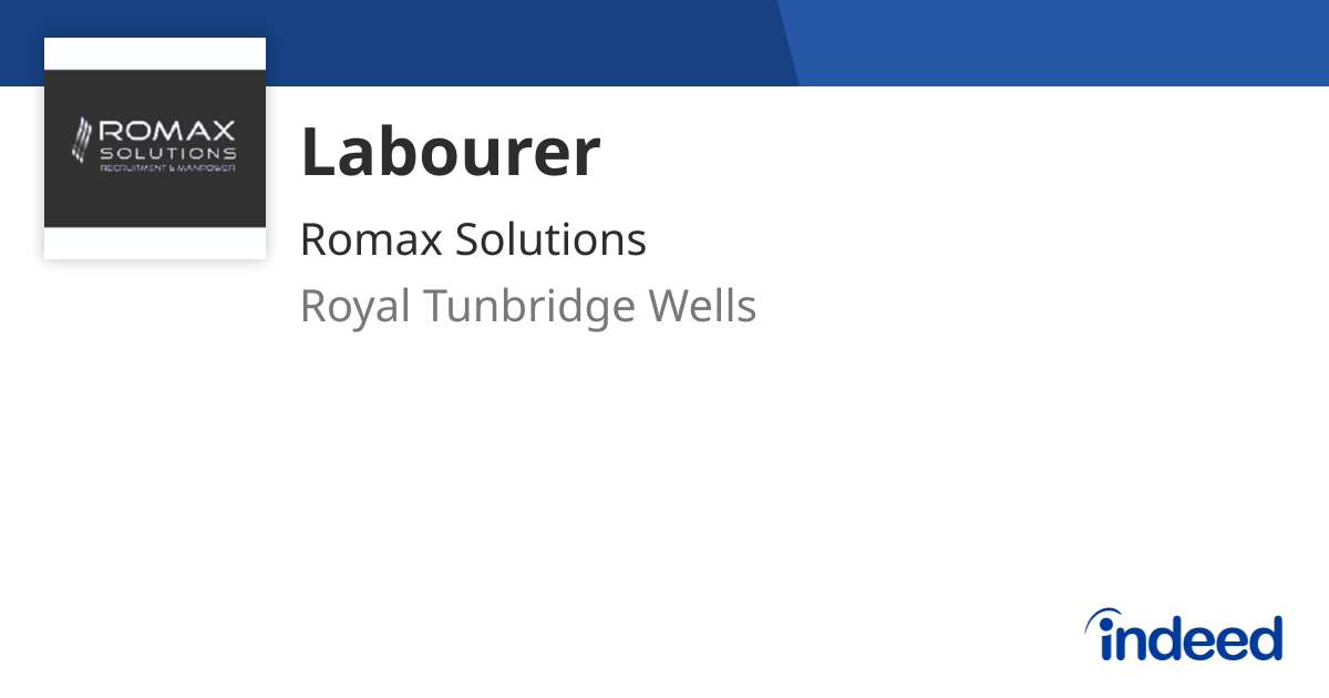 Labourer - Royal Tunbridge Wells - Indeed.com
