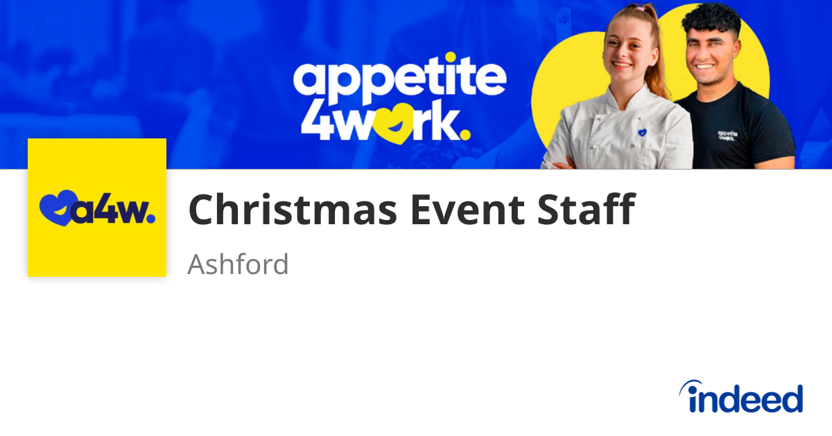 Christmas Event Staff - Ashford - Indeed.com