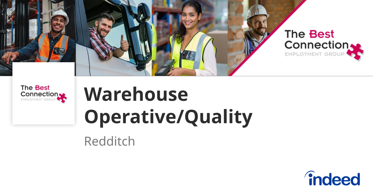 Warehouse Operative/Quality Inspection - Redditch - Indeed.com