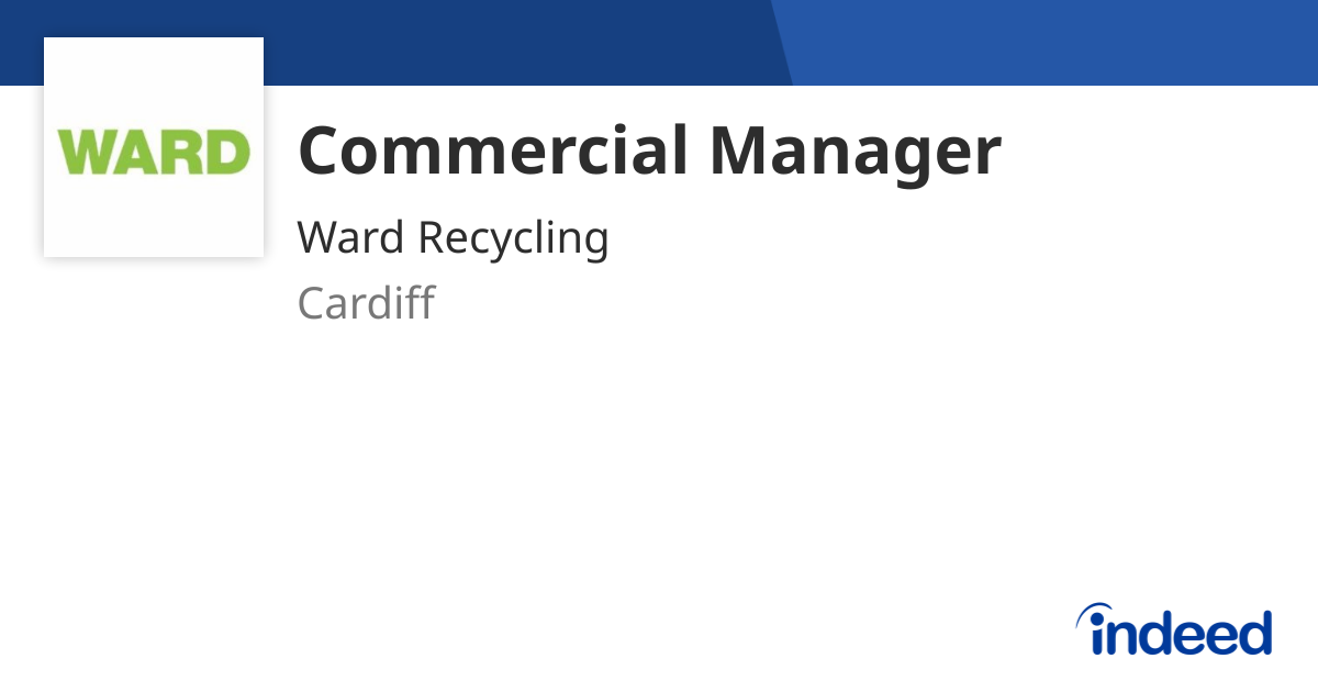 Commercial Manager - Cardiff - Indeed.com