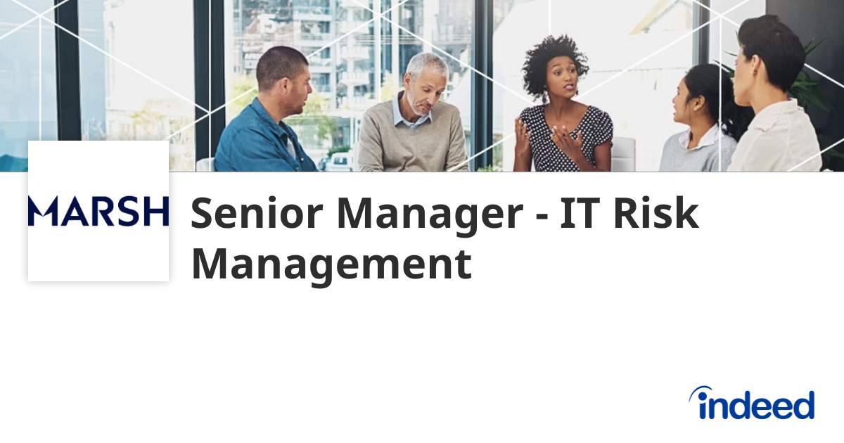 Senior Manager - IT Risk Management - Pune, Maharashtra - Indeed.com
