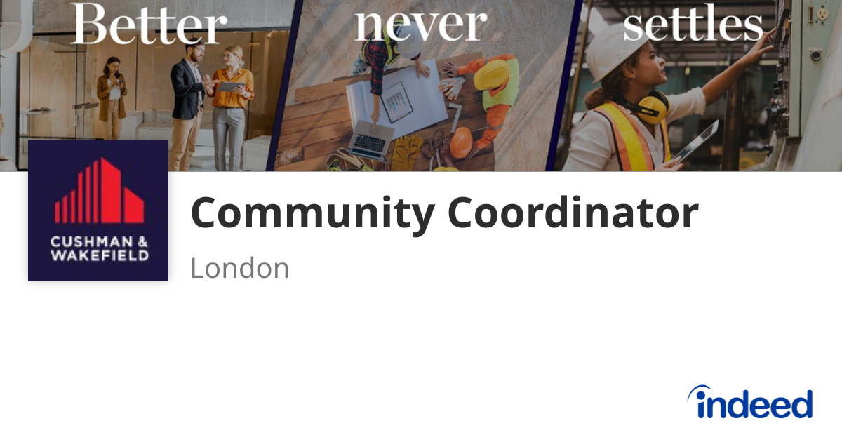 Community Coordinator - London SE1 9SG - Indeed.com