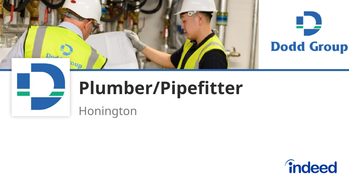 Plumber/Pipefitter - Honington - Indeed.com