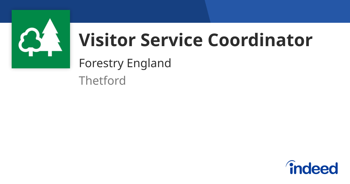 Visitor Service Coordinator - Thetford - Indeed.com