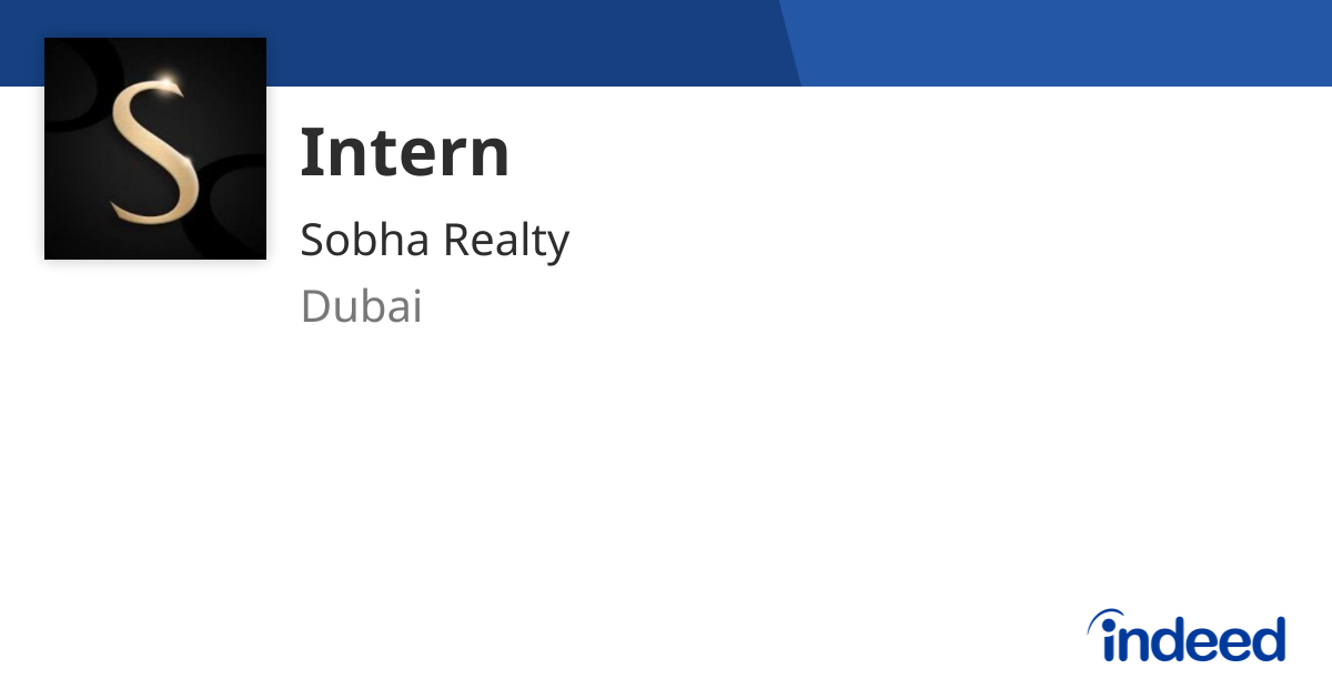 Intern - Dubai - Indeed.com