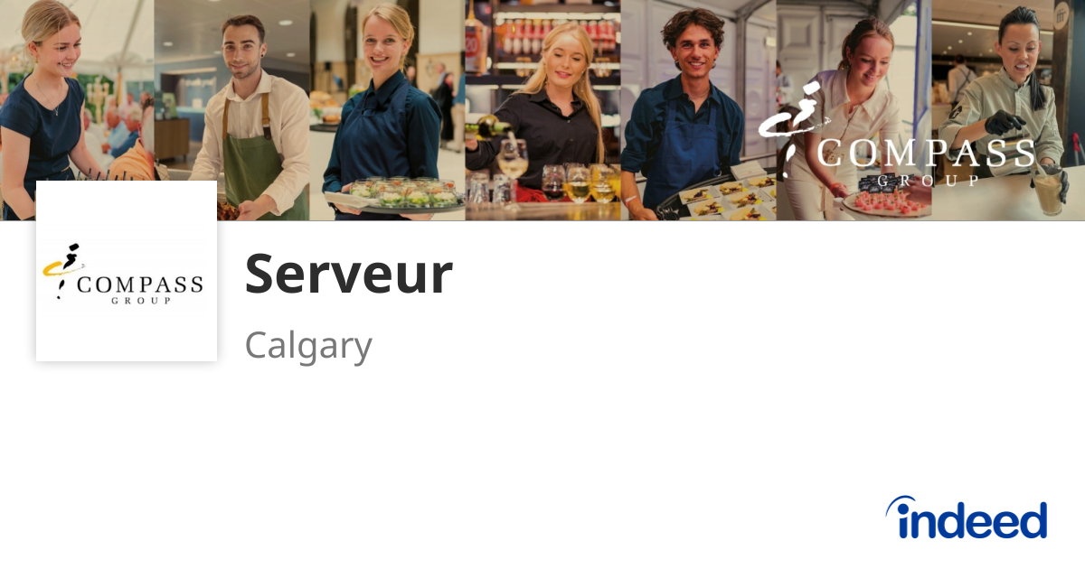 Serveur - Calgary, AB - Indeed.com