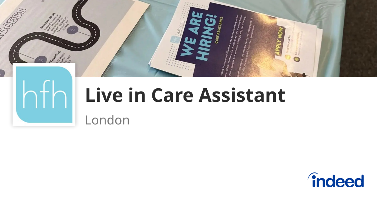 Copy of Live-in carer/Drivers only - London SW15 - Indeed.com