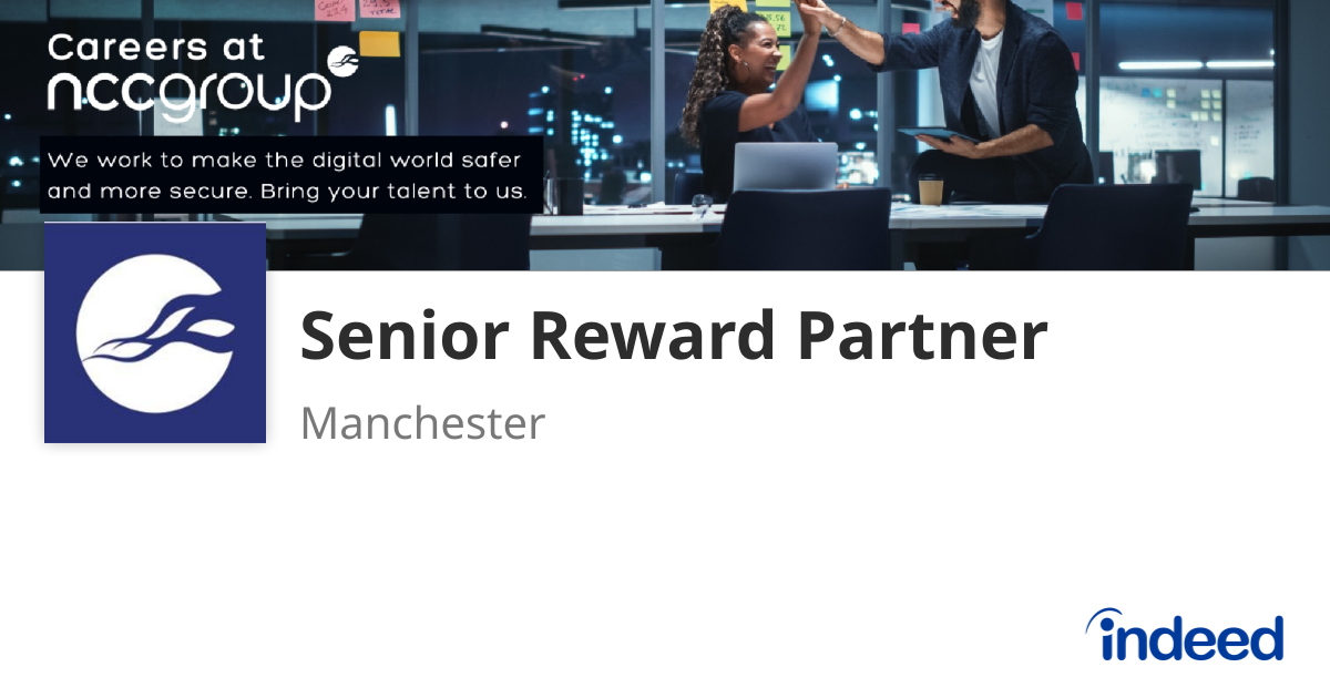 Senior Reward Partner - Manchester - Indeed.com