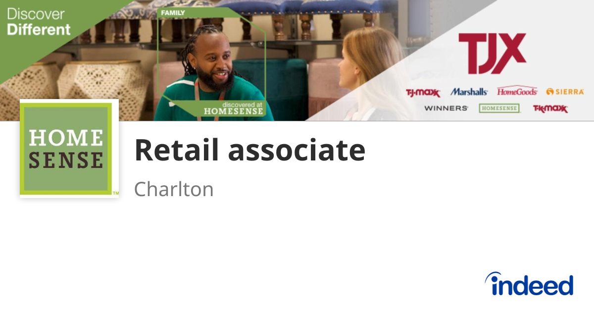 Retail associate - Charlton SE7 7SR - Indeed.com
