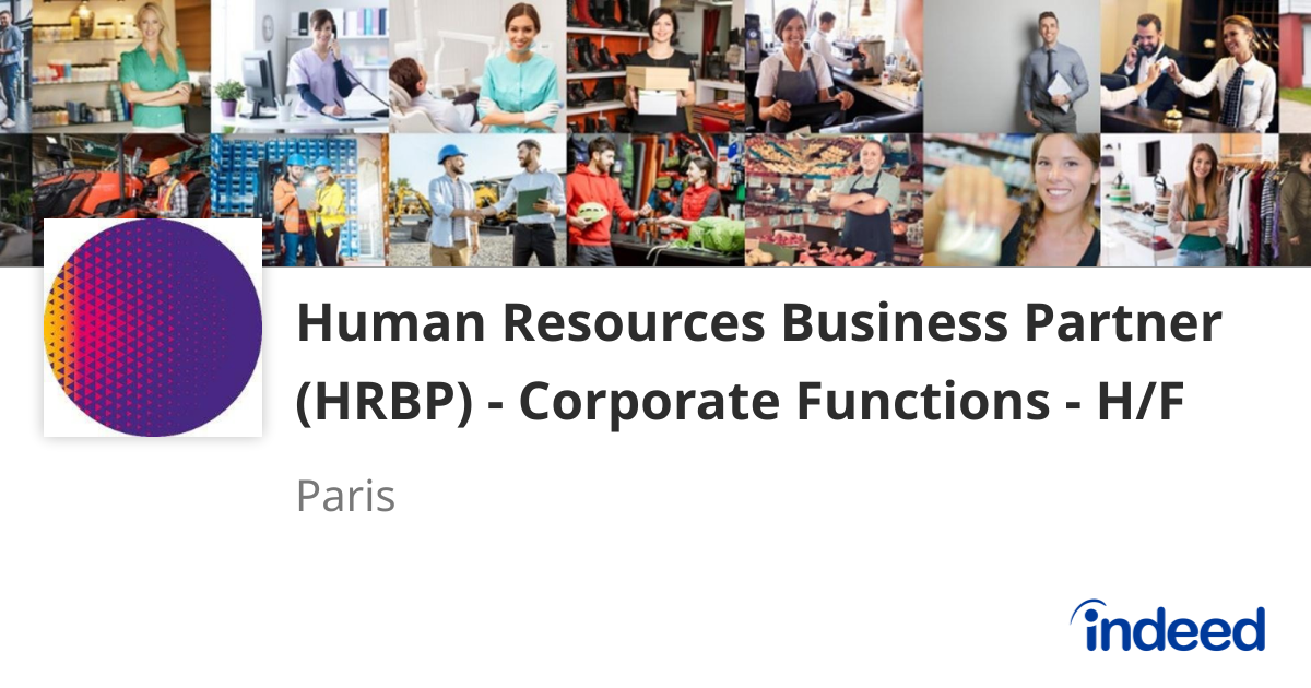Human Resources Business Partner (HRBP) - Corporate Functions - H/F ...