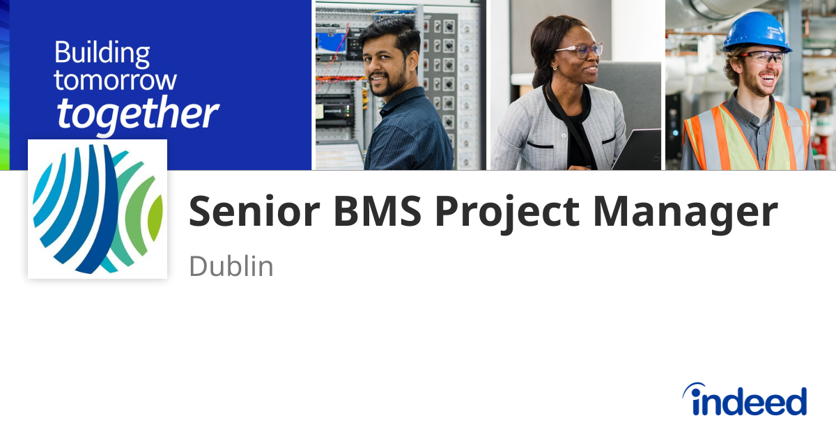 Senior BMS Project Manager - Dublin, County Dublin - Indeed.com