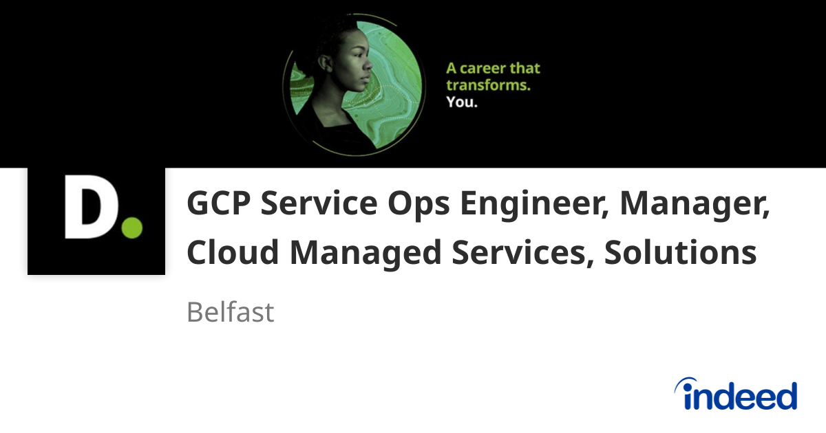 GCP Service Ops Engineer, Manager, Cloud Managed Services, Solutions ...