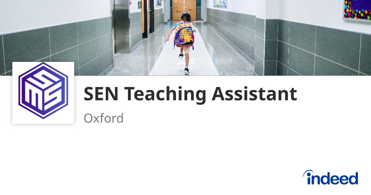 SEN Teaching Assistant - Oxford - Indeed.com