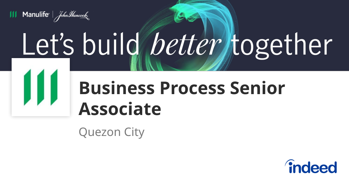 Business Process Senior Associate - Quezon City - Indeed.com