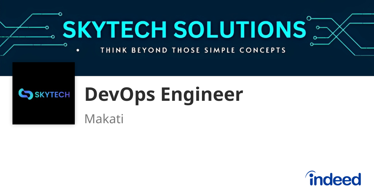 DevOps Engineer - Makati - Indeed.com