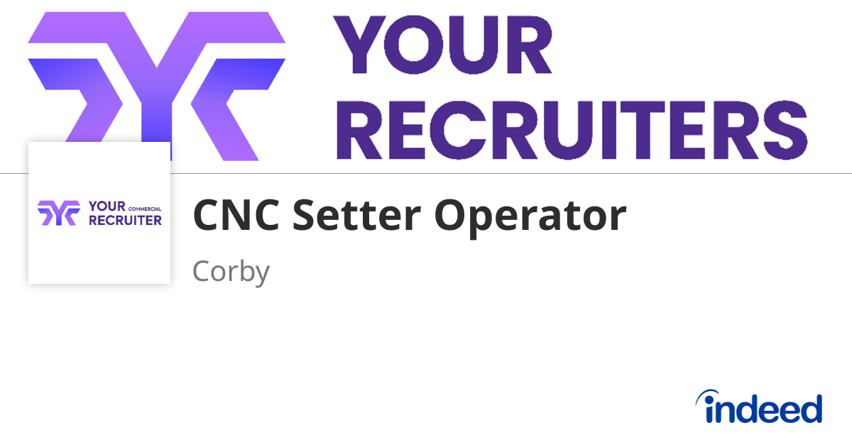 CNC Setter Operator - Corby - Indeed.com