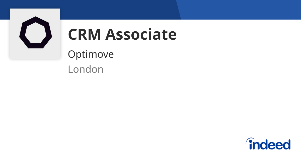 CRM Associate - London - Indeed.com