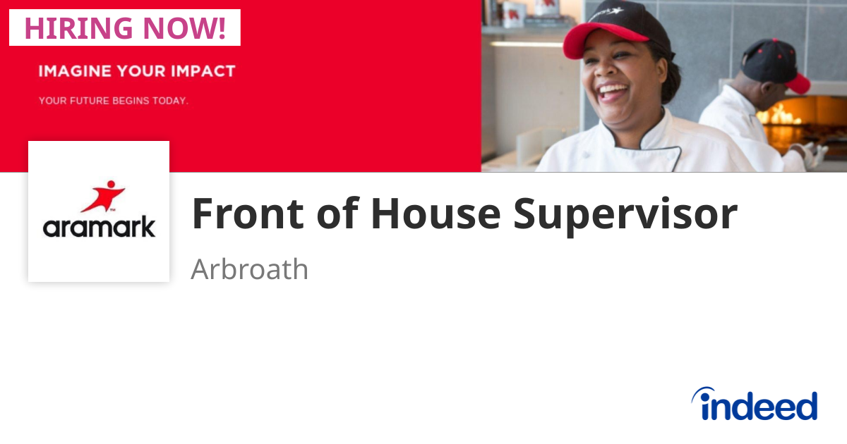 Front of House Supervisor - Arbroath DD11 3SJ - Indeed.com