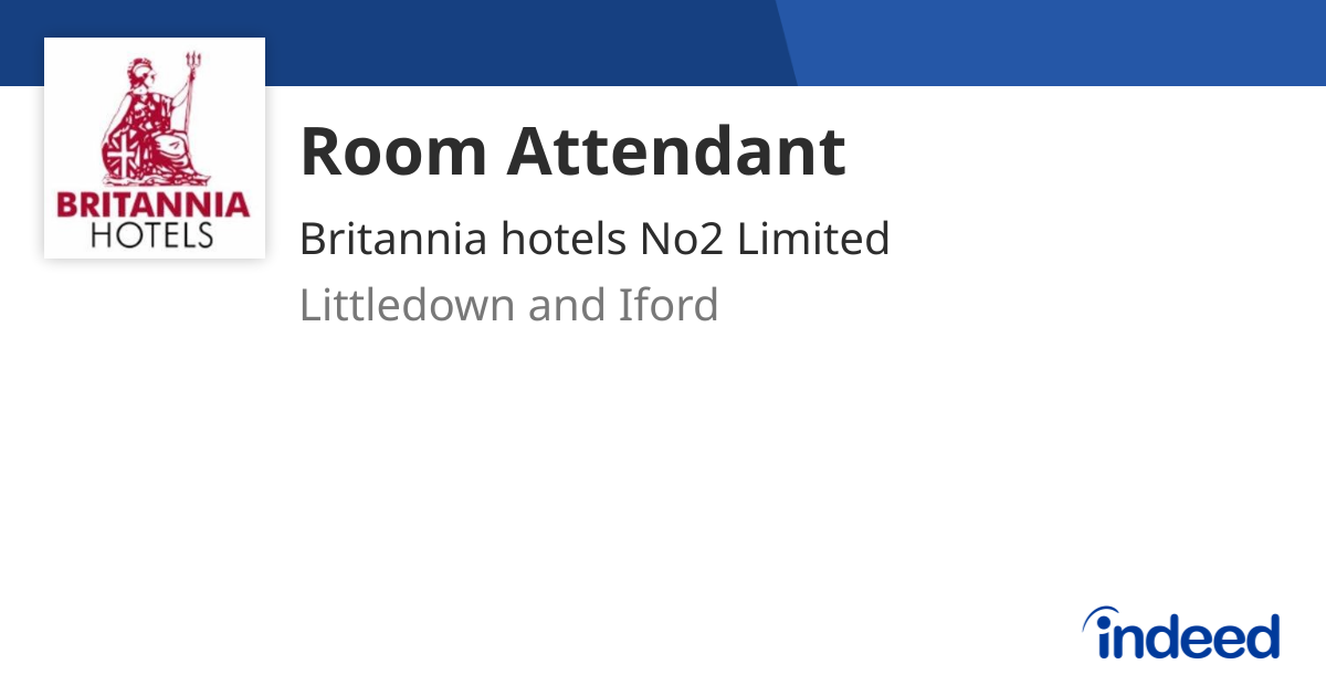 Room Attendant - Littledown and Iford BH1 3QQ - Indeed.com
