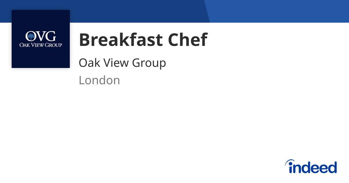 Breakfast Chef - London EC2N - Indeed.com