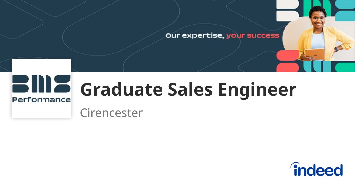Graduate Sales Engineer - Cirencester - Indeed.com